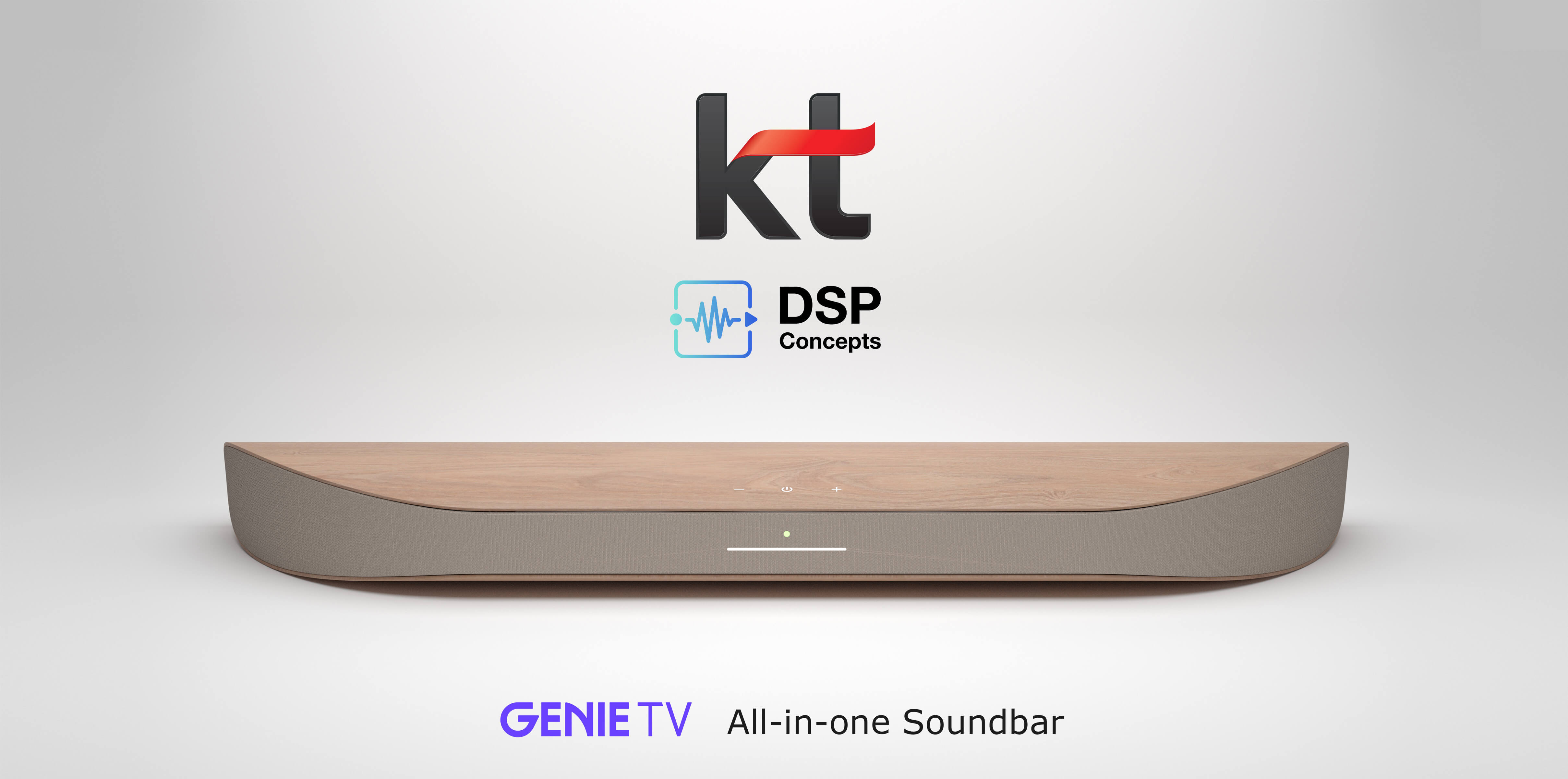 DSP Concepts Provides Voice Control Optimizing Technology for the KT Genie TV All-in-One Soundbar